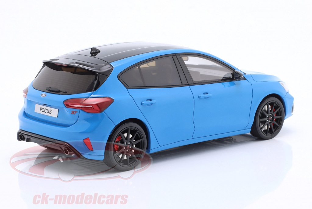 Ottomobile 1:18 Ford Focus ST Edition year 2024 azure blue OT1186 model ...