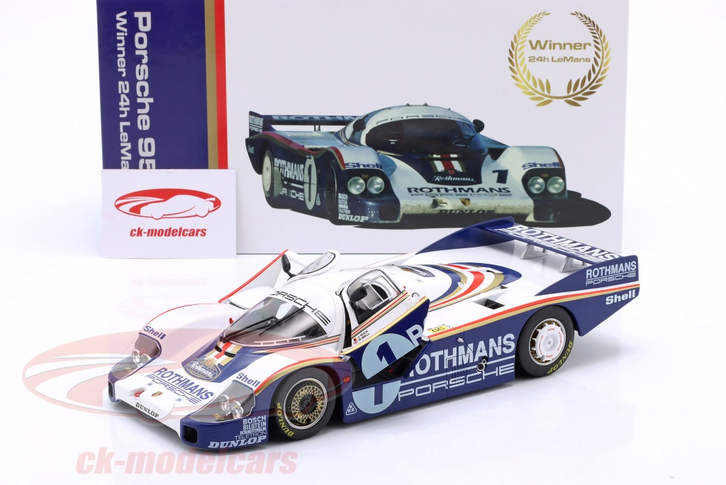 WERK83 1:18 Porsche 956 LH #1 勝者 24h LeMans 1982 Ickx, Bell W18043001C ...