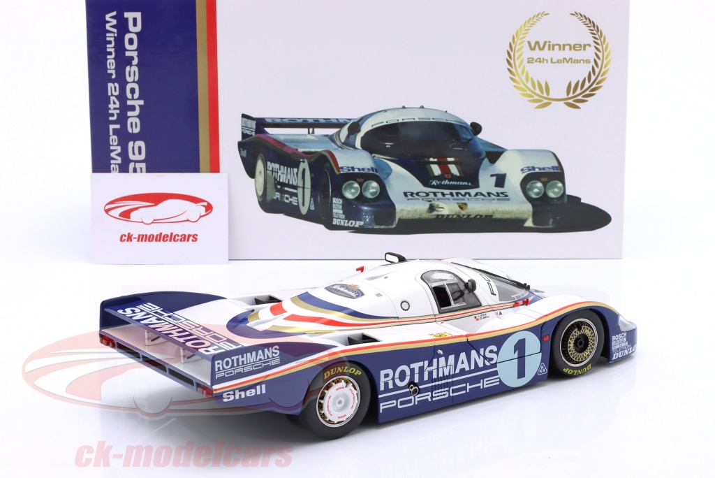 WERK83 1:18 Porsche 956 LH #1 勝者 24h LeMans 1982 Ickx, Bell W18043001C ...