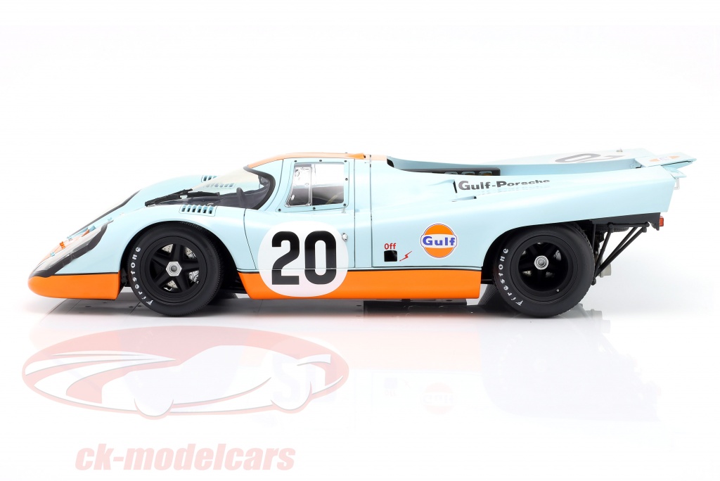 Ixo 1:8 Porsche 917K Gulf #20 24h LeMans 1970 Siffert, Redman IXC.POR ...