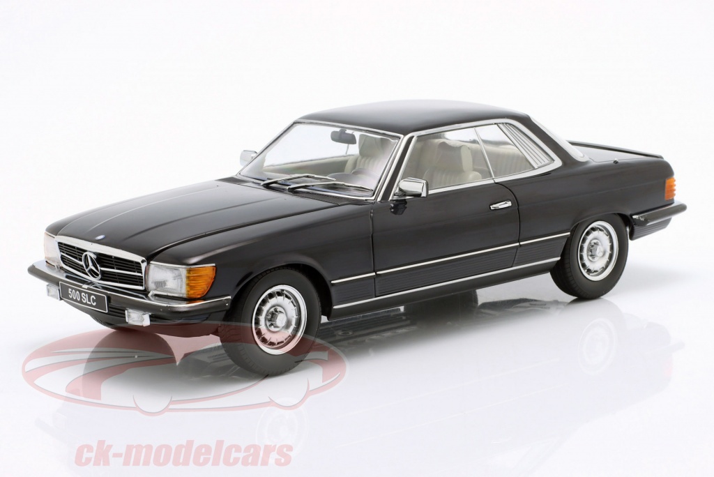 KK-Scale 1:18 Mercedes-Benz 500 SLC (C107) ano de construção 1981 azul ...