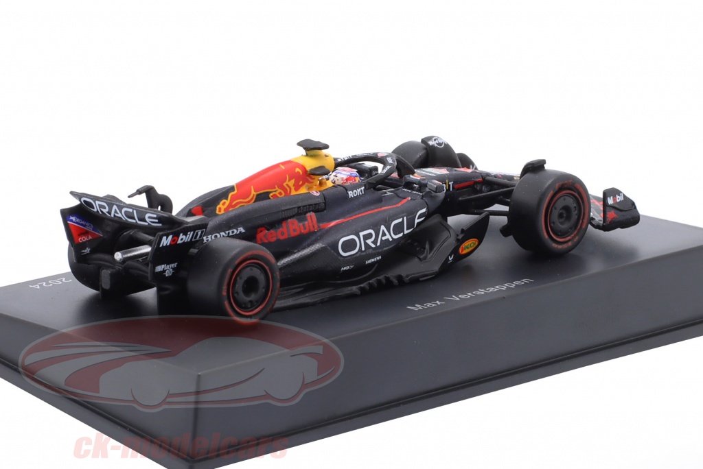 Spark 1:64 Max Verstappen Red Bull RB20 #1 winnaar Bahrein GP formule 1 Wereldkampioen 2024 Y370 ...