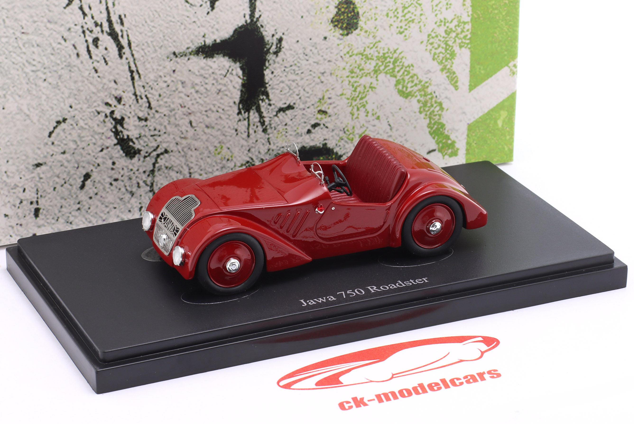 AutoCult 1:43 Jawa 750 Roadster year 1935 red 02035 model car 02035