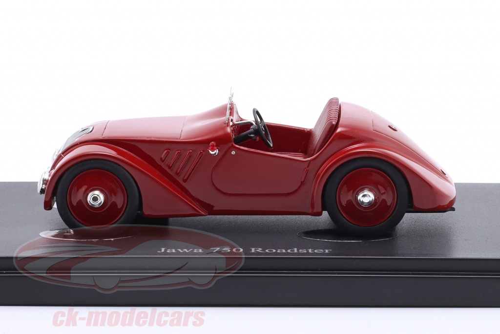 AutoCult 1:43 Jawa 750 Roadster Bouwjaar 1935 rood 02035 model auto 02035