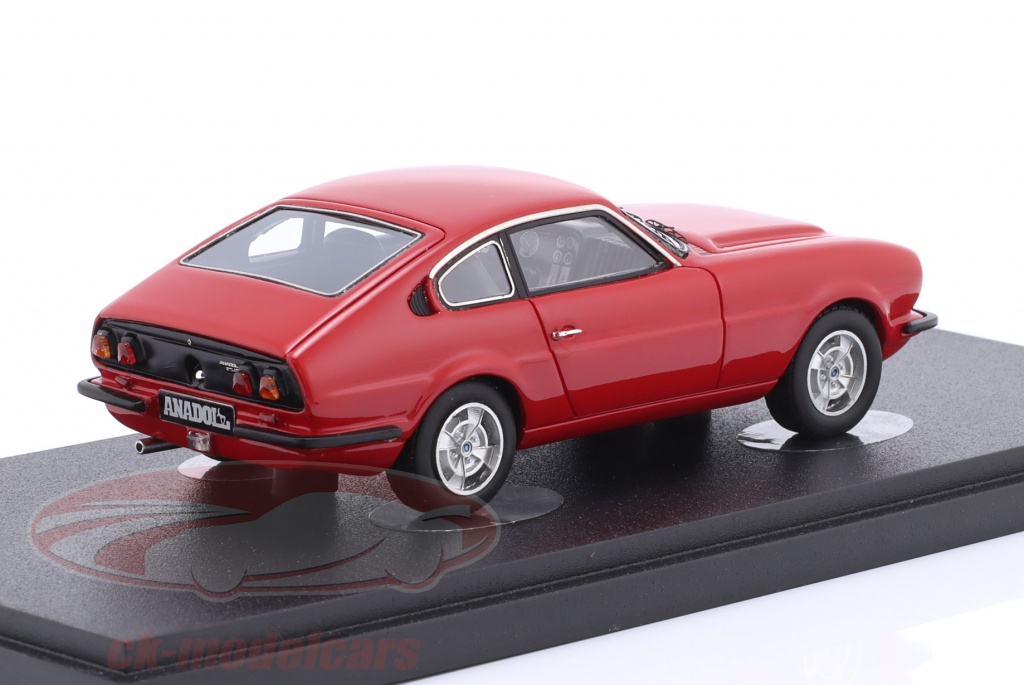 AutoCult 1:43 Anadol STC-16 建設年 1973 赤 60125 モデル 車 60125