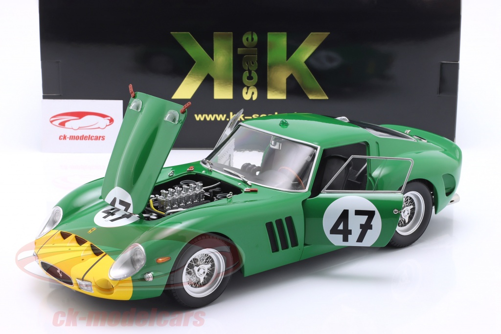 KK-Scale 1:12 Ferrari 250 GTO #47 6-й 1000km Nürburgring 1963 Piper ...