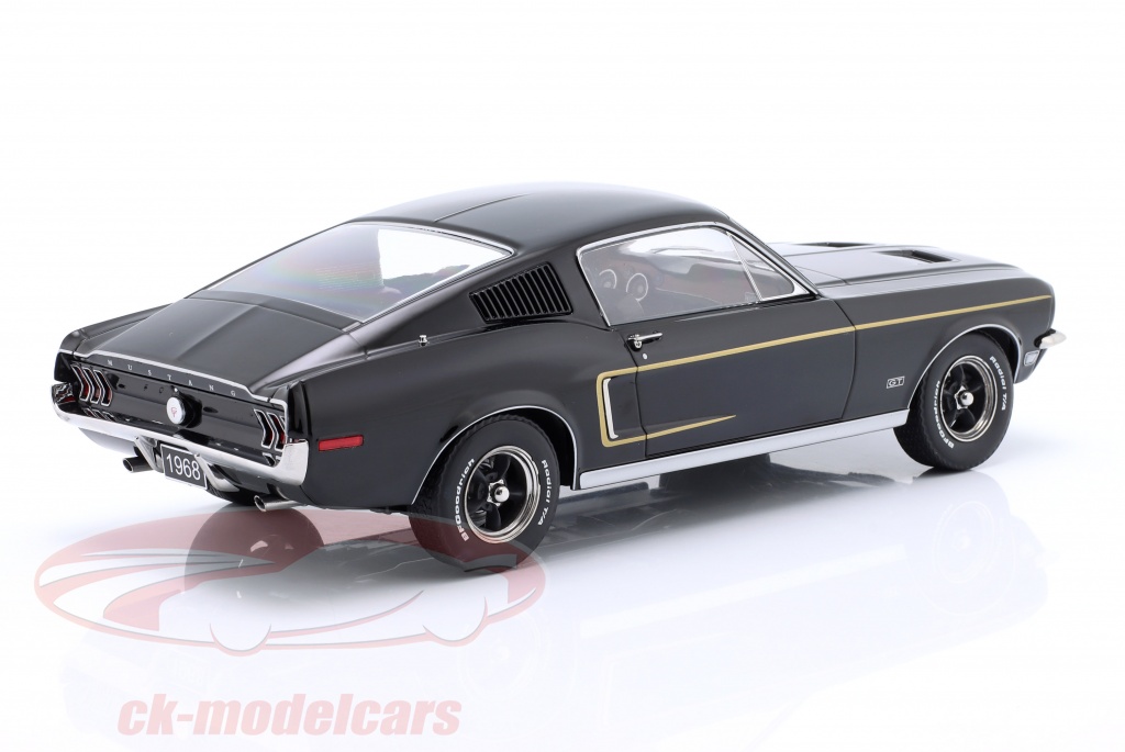 KK-Scale 1:18 Ford Mustang GT Fastback Anno di costruzione 1968 nero ...