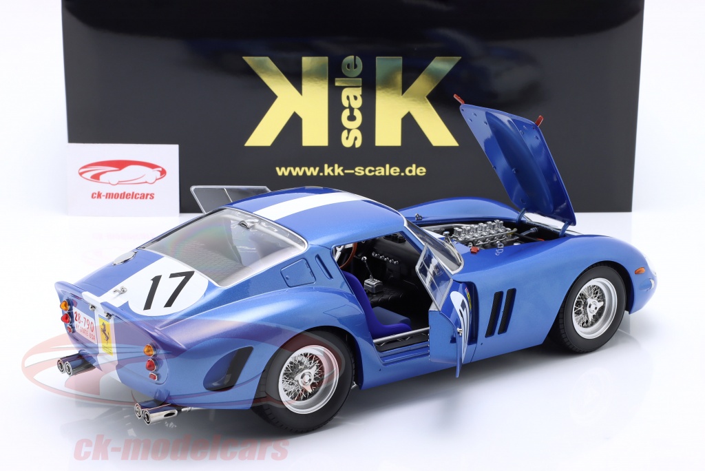 KK-Scale 1:12 Ferrari 250 GTO #17 Winner P3.0 24h LeMans 1962 Grossman, Roberts KKDC120122-17 ...