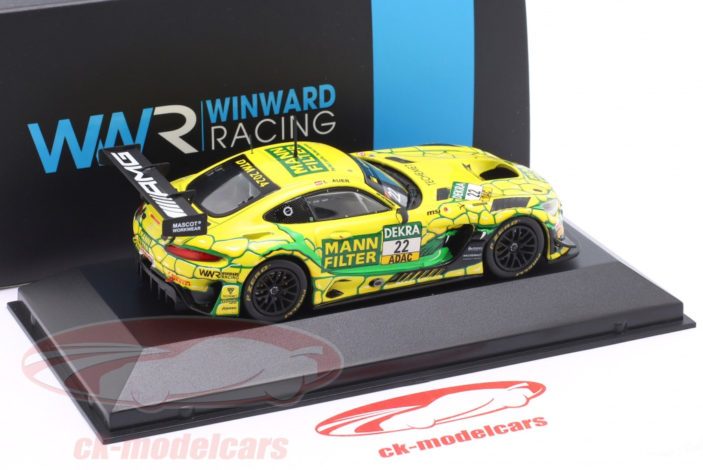 Ixo 1:43 メルセデスAMG GT3 Evo #22 DTM 2024 Lucas Auer WWR-I-AMG-24-4322-DTM ...