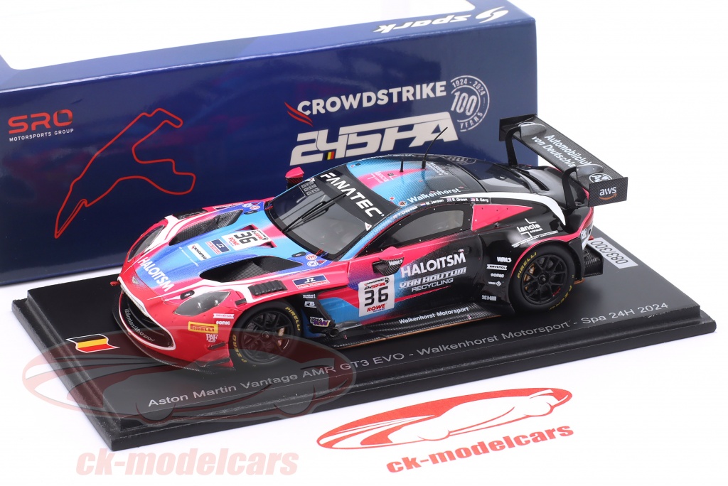 Spark 1:43 Aston Martin Vantage AMR GT3 Evo #36 24h Spa 2024 ...
