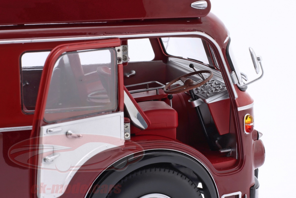 CMR 1:18 Fiat 642 RN2 Bartoletti Ferrari Race Car Transporter dark red ...
