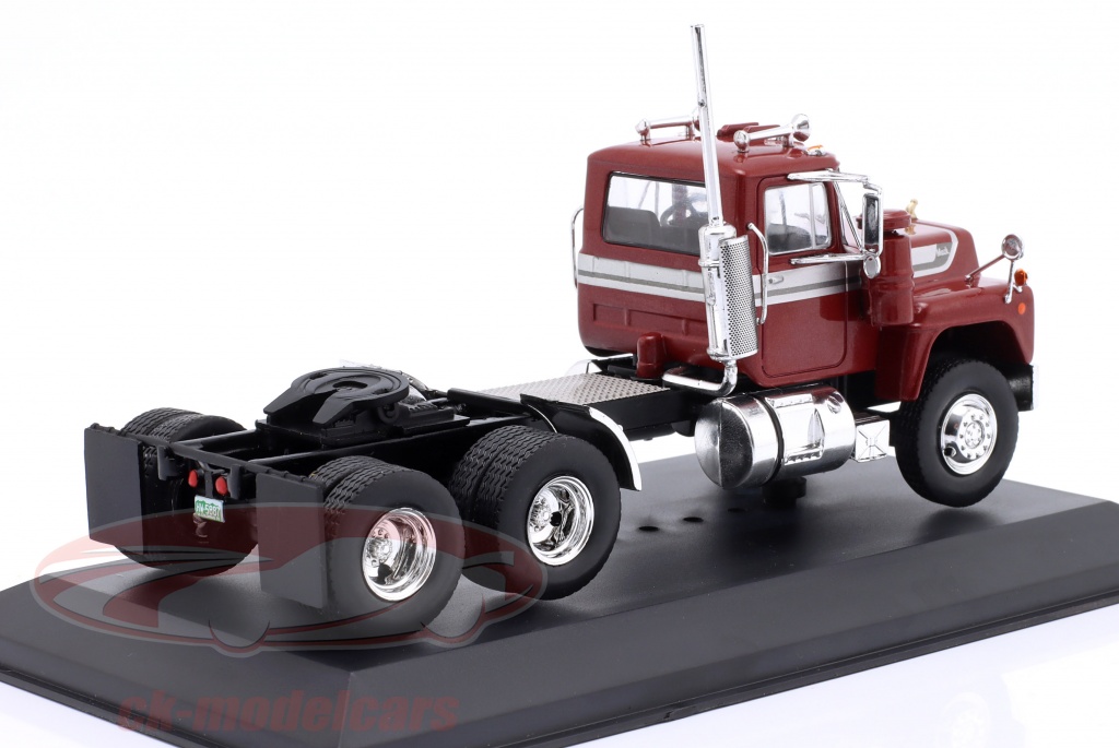 Ixo 1:43 Mack R-Series SZM Bouwjaar 1966 rood / zilver TR212.22 model ...