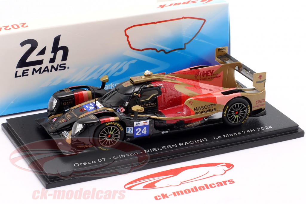 Spark 1:43 Oreca 07 #24 24h LeMans 2024 Nielsen Racing S9135 modèle ...
