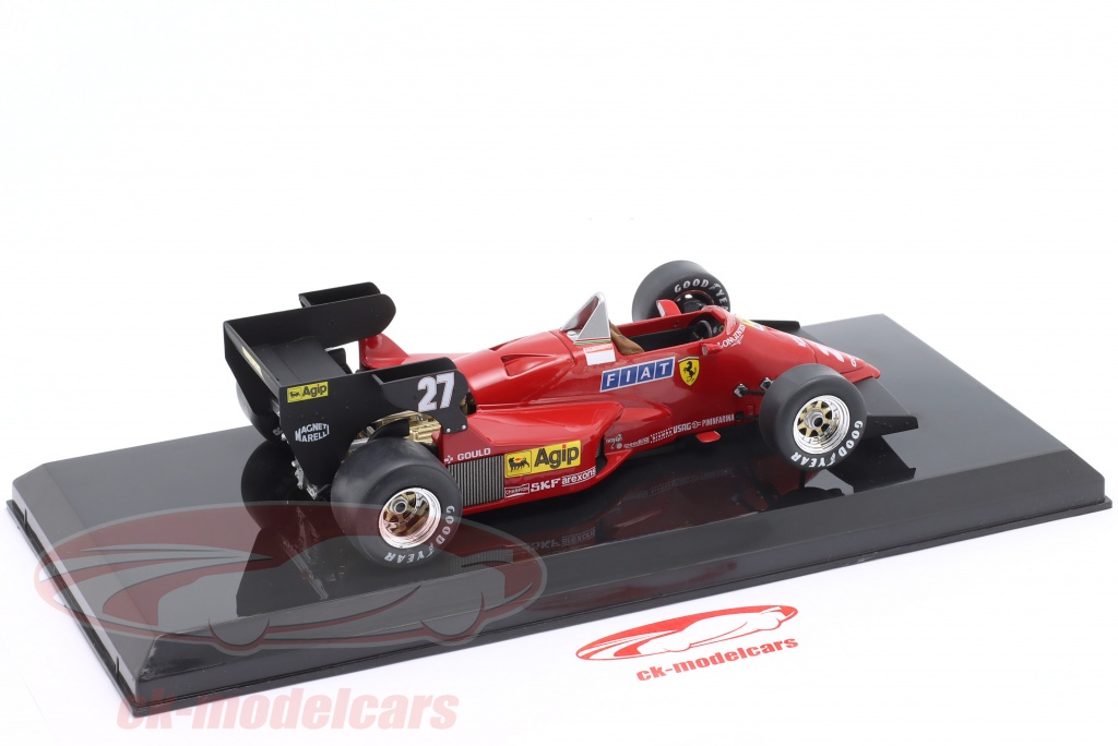 Premium Collectibles 1:24 M. Alboreto Ferrari 126C4 #27 formula 1 1984 ...