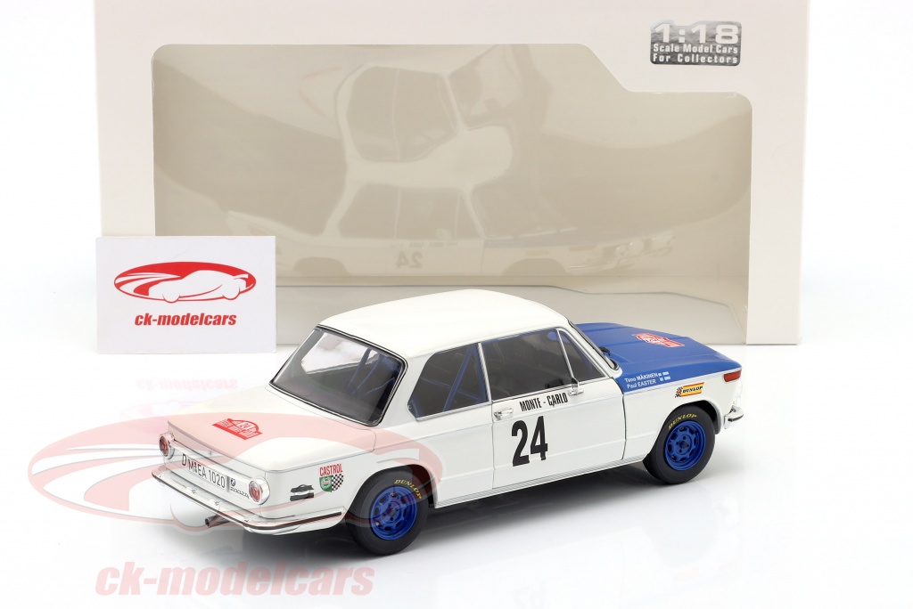 Solido 1:18 BMW 2002 Ti Rallye Monte Carlo 1969 Mäkinen, Easter ...