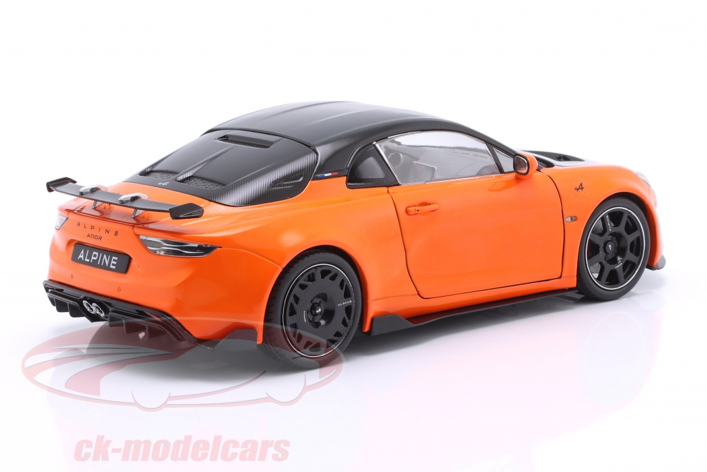 Solido 1:18 Alpine A110 Radicale year 2024 orange S1801629 model car ...