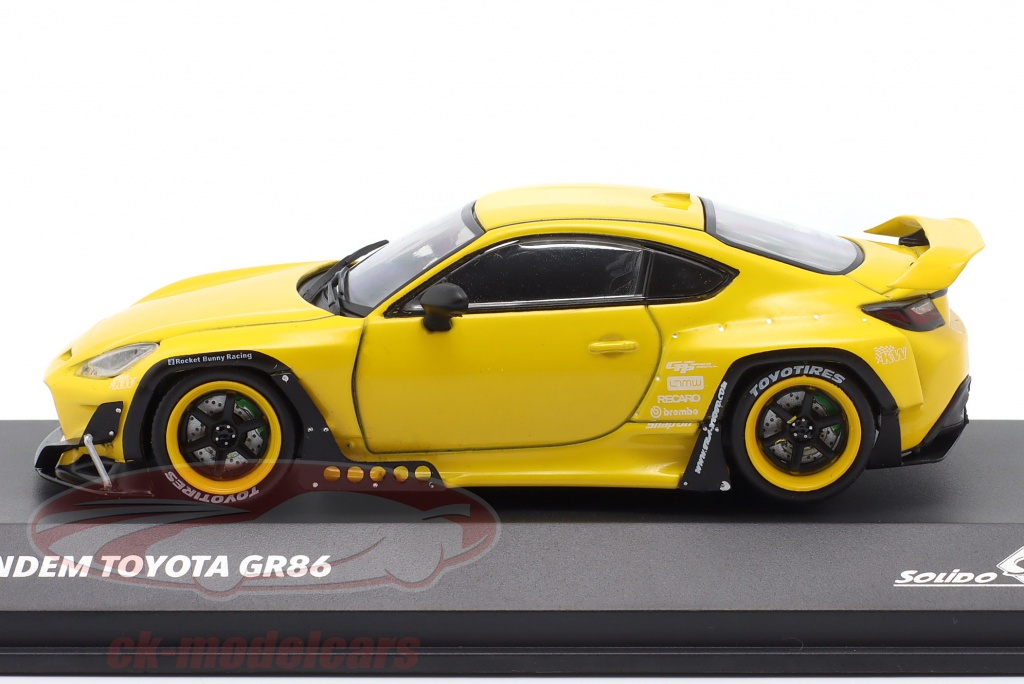 Solido 1:43 Toyota GR86 Pandem Rocket Bunny gelb S4315101 Modellauto S4315101 421438235 ...