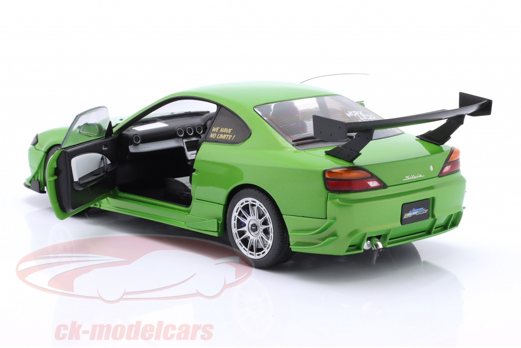 Solido 1:18 Nissan Silvia S15 Spec-R Aero 建造年份 1999 绿色的 S1812203 模型 汽车 S1812203 421186484 ...
