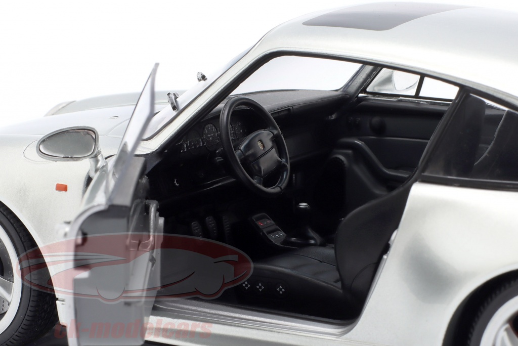 Solido 1:18 Porsche 911 (993) 4S year 1996 polar silver S1810103 model ...