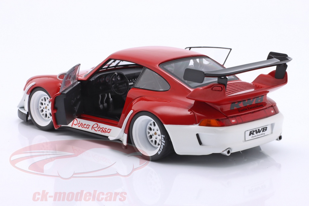 Solido 1:18 Porsche 911 (993) RWB Rauh-Welt Porco Rosso 2020 red ...
