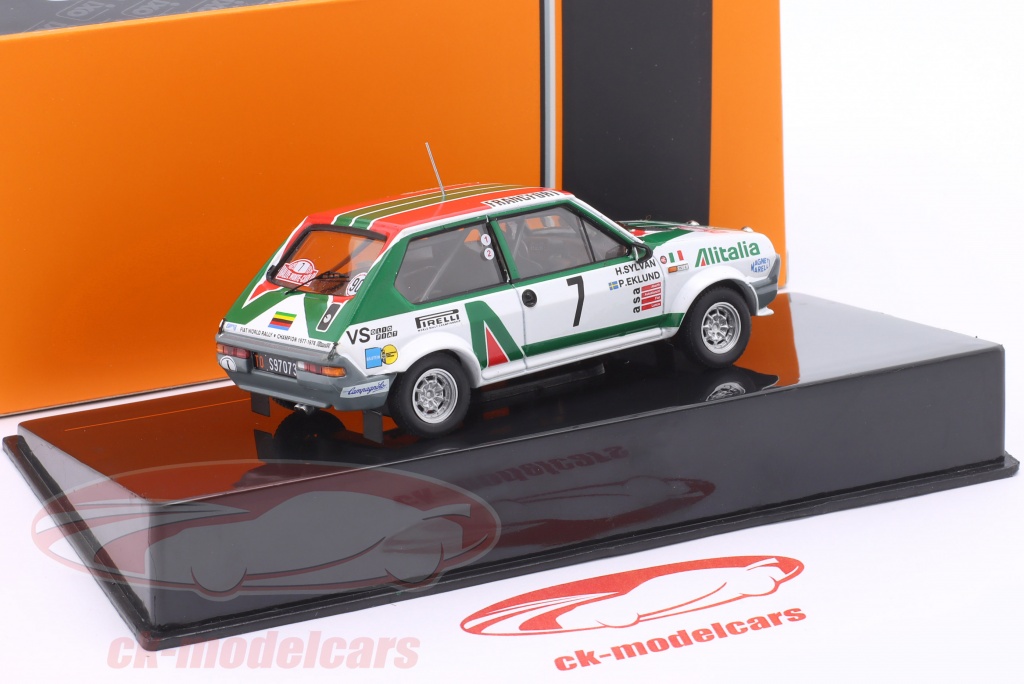 Ixo 1:43 Fiat Ritmo 75 #7 Rallye Monte Carlo 1979 Eklund, Sylvan ...