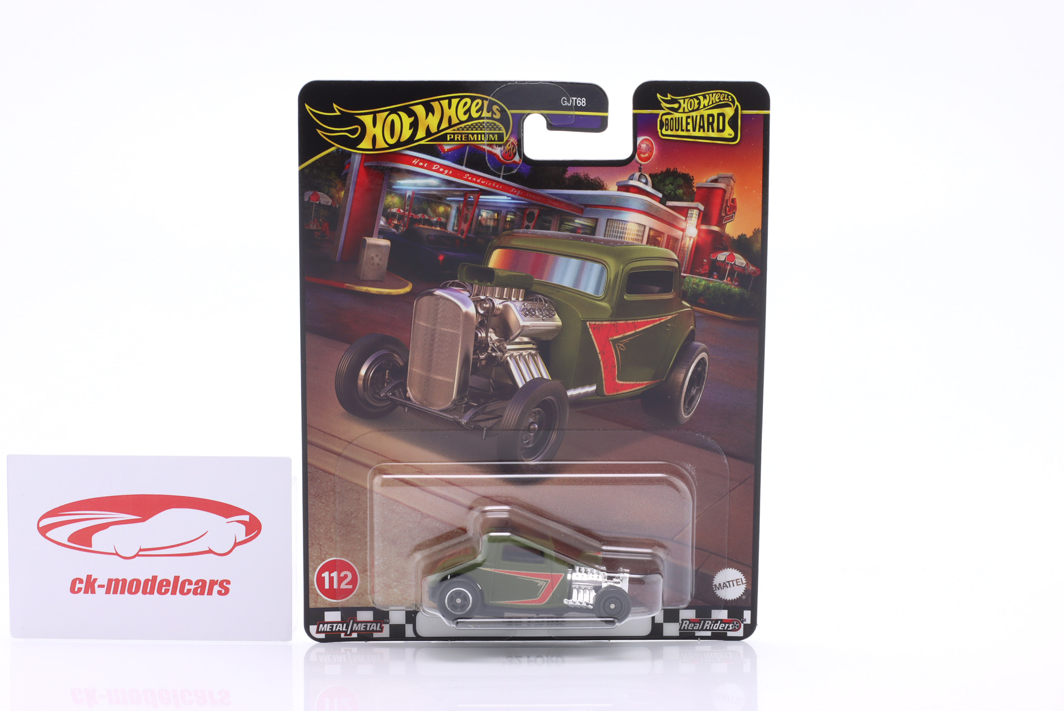 HotWheels 1:64 Ford Hot Rod Ano de construção 1932 verde JFM94 modelo ...