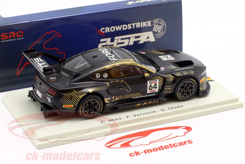 Spark 1:43 Ford Mustang GT3 #64 24ч Spa 2024 Proton Competition SB794 ...