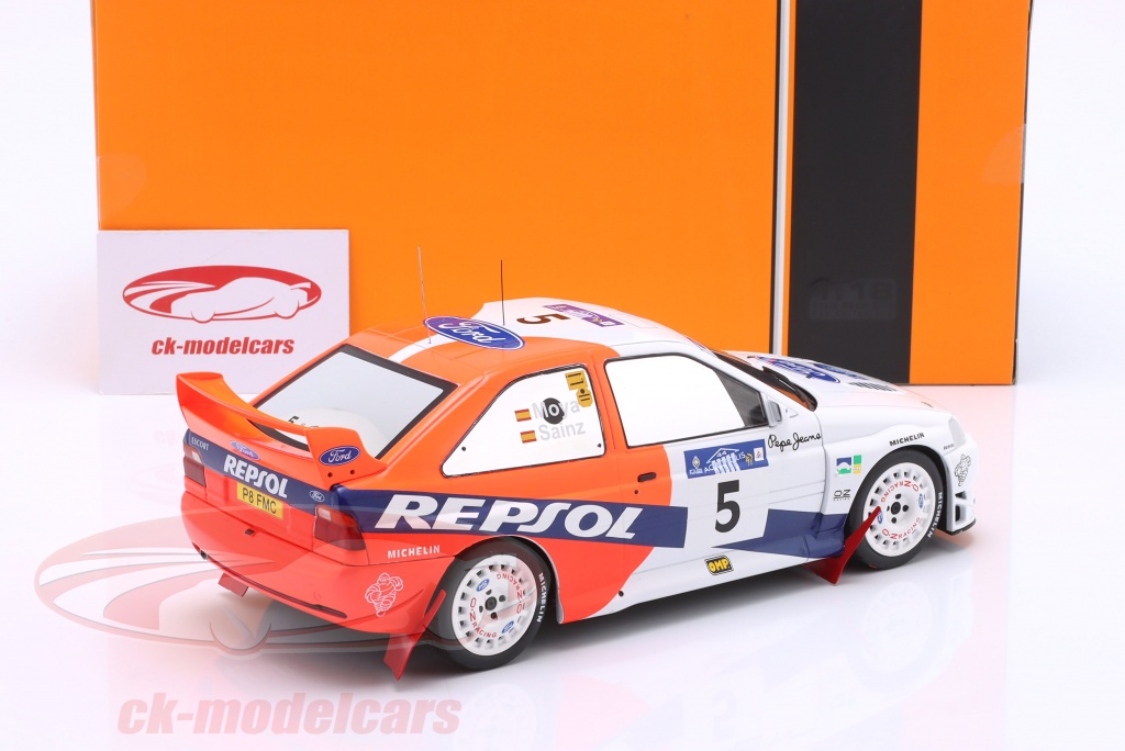 Ixo 1:18 Ford Escort WRC #5 Sieger Akropolis Rallye 1997 Sainz, Moya ...