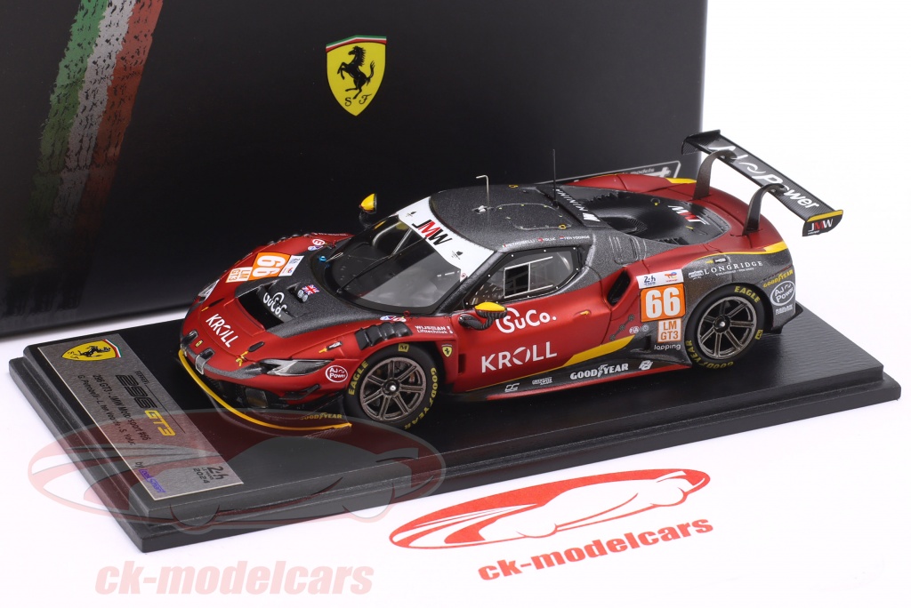 LookSmart 1:43 Ferrari 296 GT3 #66 24時間 LeMans 2024 JMW Motorsport LSLM188 モデル 車 LSLM188 ...