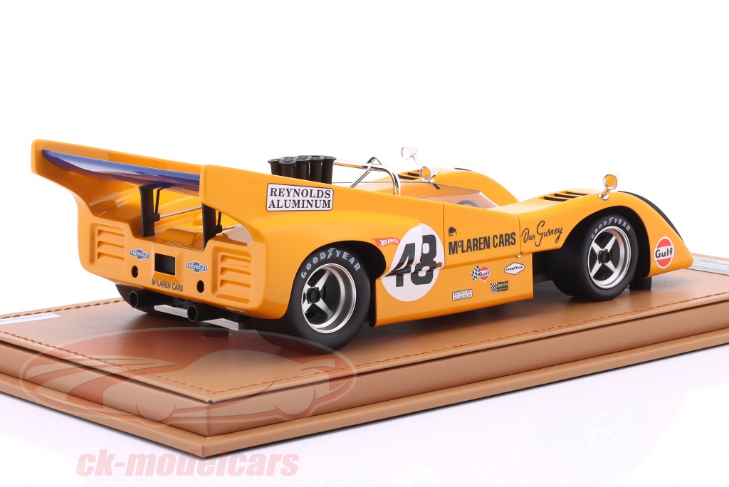 Tecnomodel 1:18 McLaren M8D Chevrolet #48 gagnant Can-Am Mont Tremblant ...