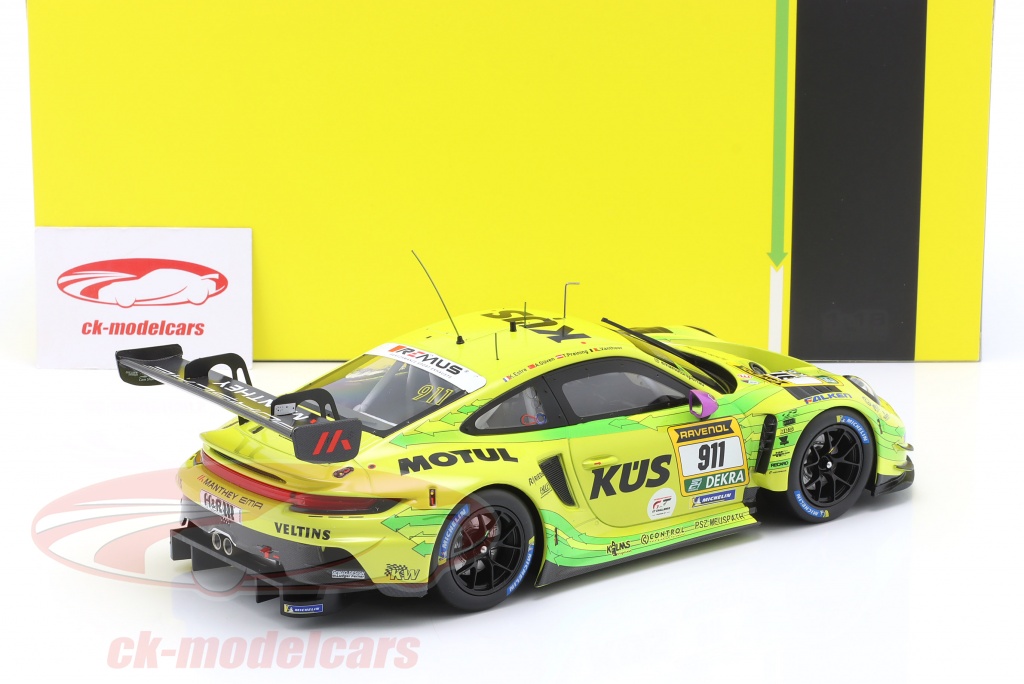 Ixo 1:18 Porsche 911 GT3 R #911 2nd 24h Nürburgring 2024 Manthey Grello ...