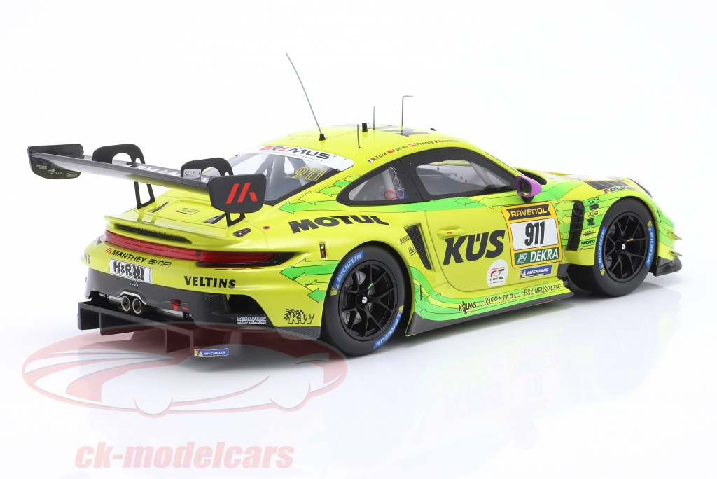 Ixo 1:18 Porsche 911 GT3 R #911 2nd 24h Nürburgring 2024 Manthey Grello ...