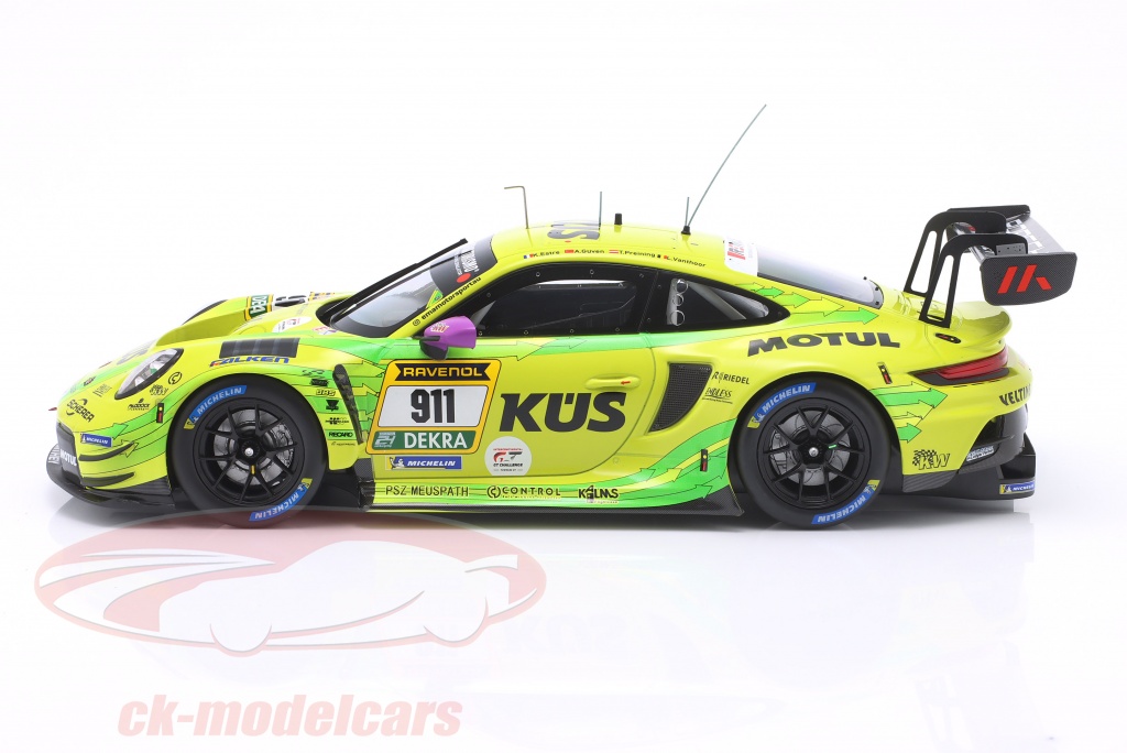 Ixo 1:18 Porsche 911 GT3 R #911 2nd 24h Nürburgring 2024 Manthey Grello ...