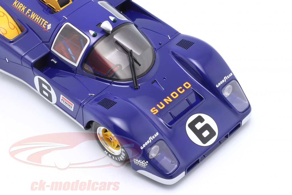 WERK83 1:18 Ferrari 512M Sunoco #6 3rd 24h Daytona 1971 Donohue, Hobbs ...