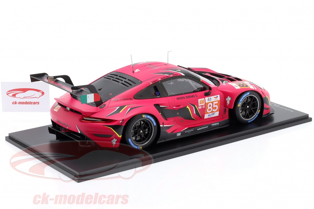 Spark 1:12 Porsche 911 RSR-19 #85 24h LeMans 2023 Iron Dames 12S045 model auto 12S045 9580006330451
