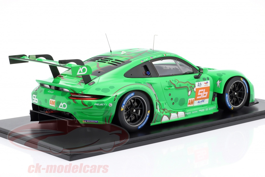 Spark 1:12 Porsche 911 RSR-19 #56 24h LeMans 2023 REXY AO Racing 12S044 ...
