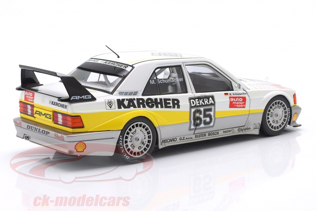 WERK83 1:18 Mercedes 190E 2.5-16 Evo II #65 DTM 1990 Michael Schumacher ...