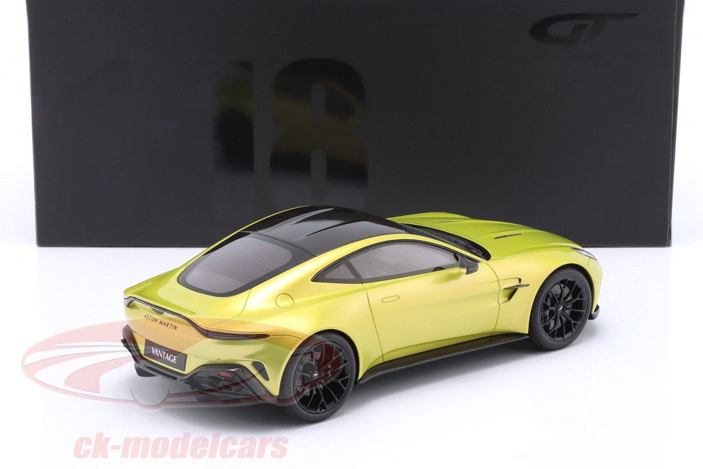 GT-SPIRIT 1:18 Aston Martin Vantage 建設年 2024 コスモポリタン 黄色 GT514 モデル 車 ...