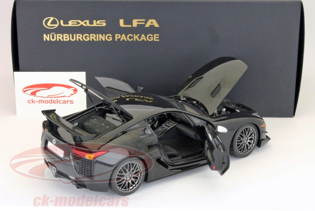 AUTOart 1:18 Lexus LFA Nürburgring 2011 schwarz 78838 Modellauto 78838 ...