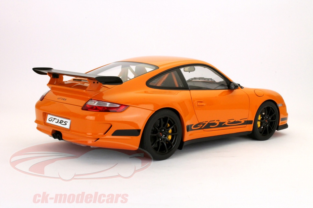 AUTOart 1:12 Porsche 911 (997) GT3 RS Orange with Black Stripes 12117 ...