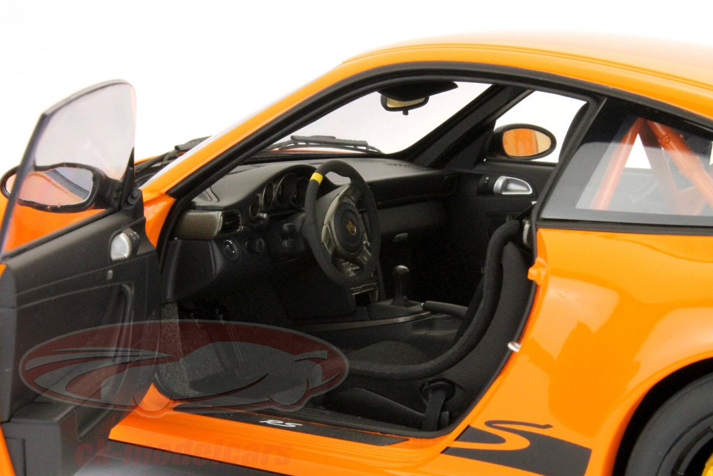 AUTOart 1:12 Porsche 911 (997) GT3 RS Orange with Black Stripes 12117 ...