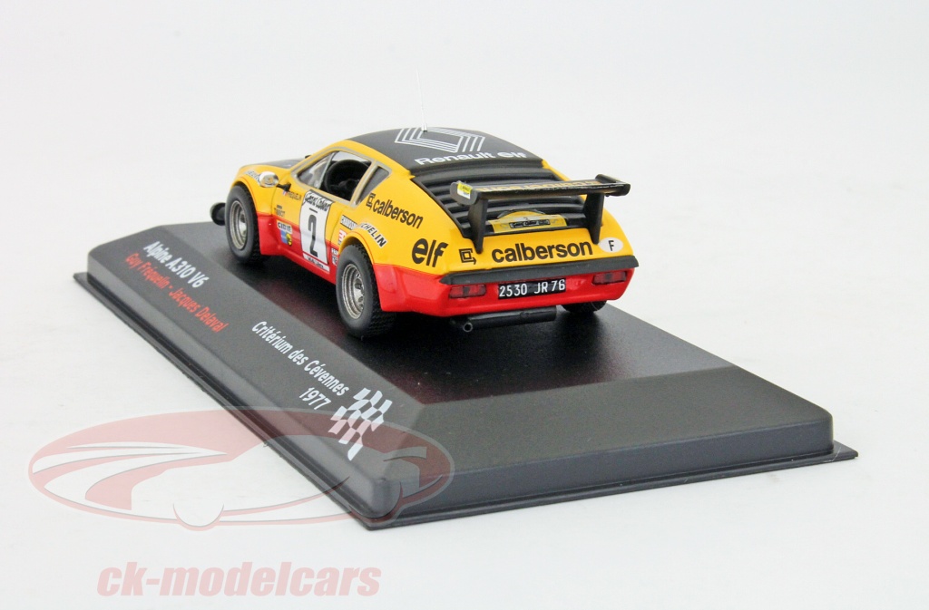 Ixo 1:43 Alpine A310 V6 Critérium des Cévennes 1977 Fréquelin / Delaval ...