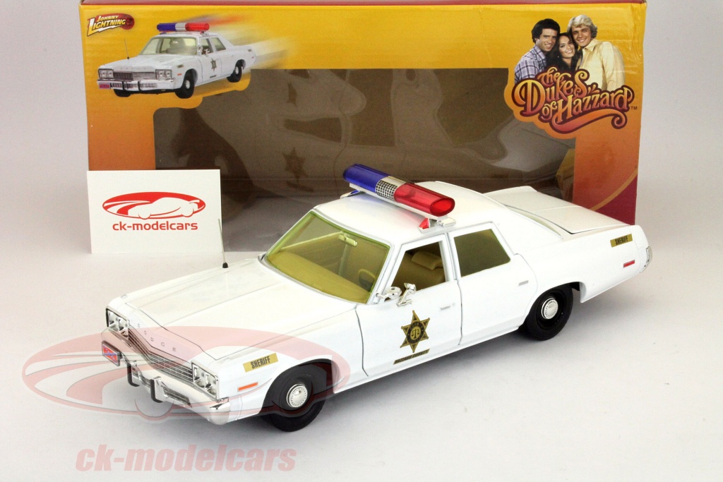 JohnnyLightning 1:18 Doge Monaco Police Car Bj. 1974 the Dukes of ...