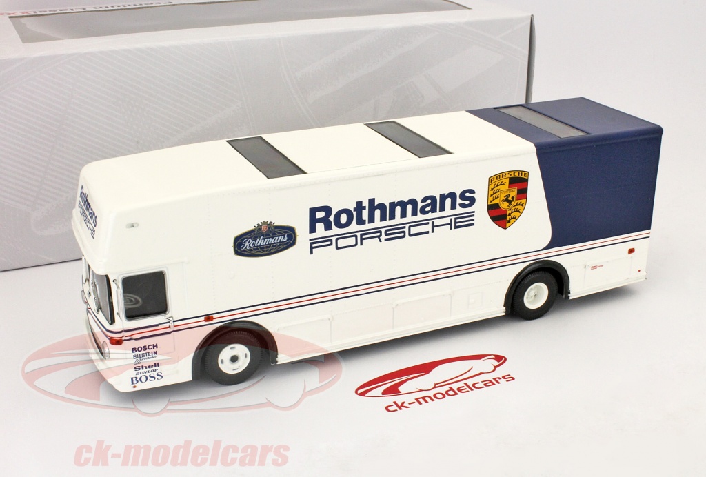 Premium Classixxs 1:43 Mercedes-Benz racing car carriers Rothmans ...