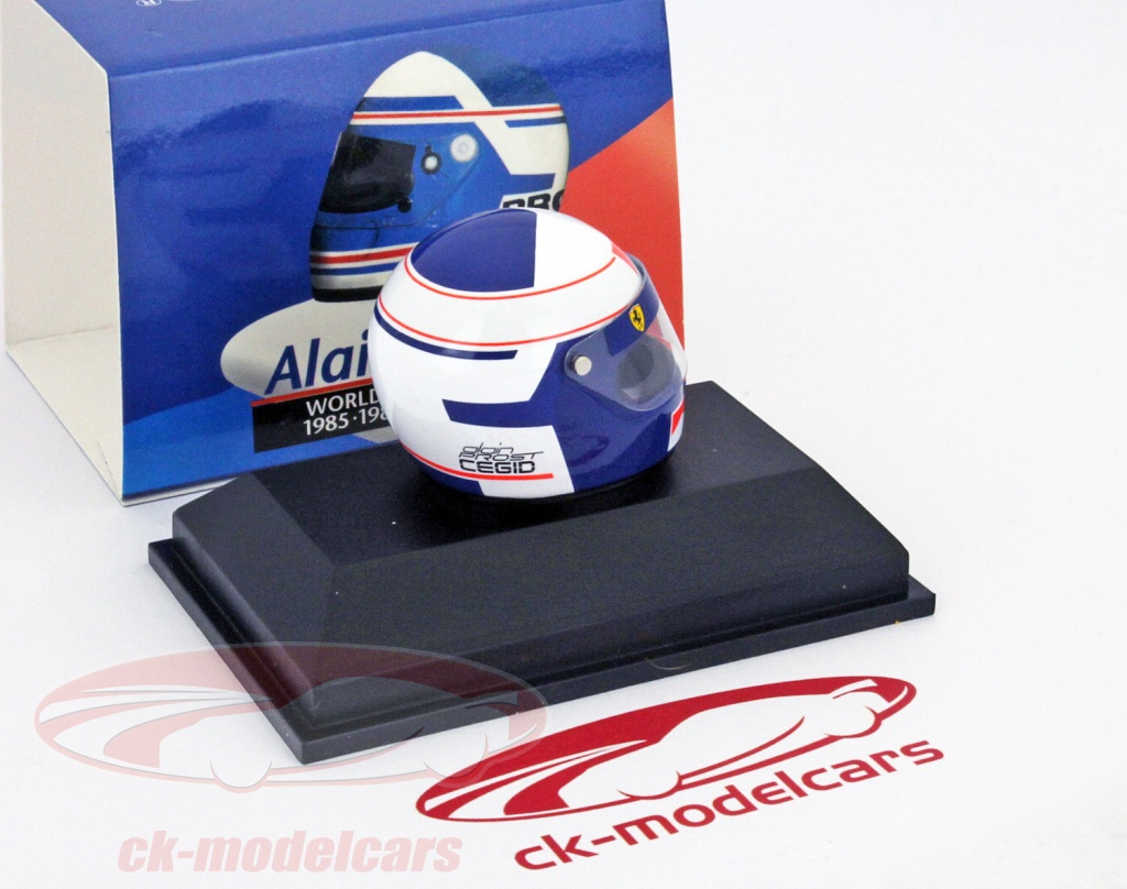 Minichamps 1:8 Alain Prost Ferrari 641 Formel 1 1990 Helm 517381001 ...