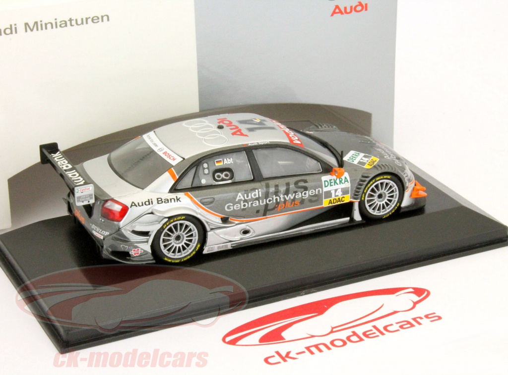Minichamps 1:43 Christian Abt Audi A4 DTM 2005 #14 car plus 502.05.005 ...
