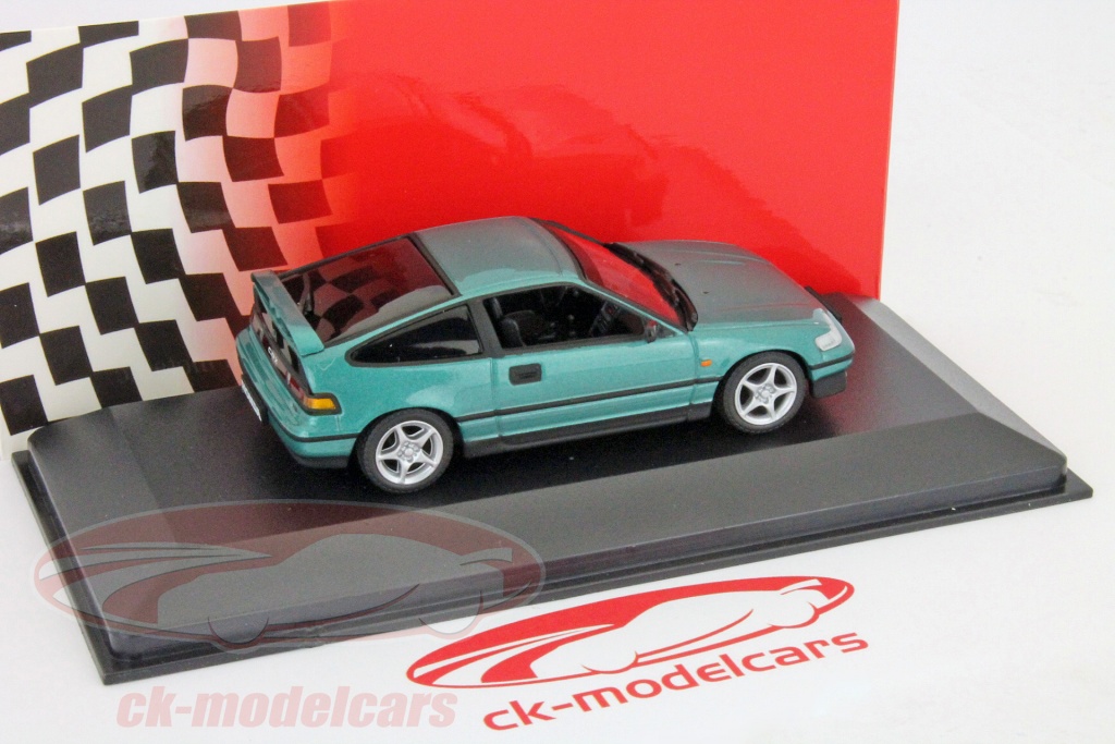 Minichamps 1:43 Honda CRX ano 1989 verde metálico 08MDCCRX001 modelo carro 08MDCCRX001 08MDCCRX001