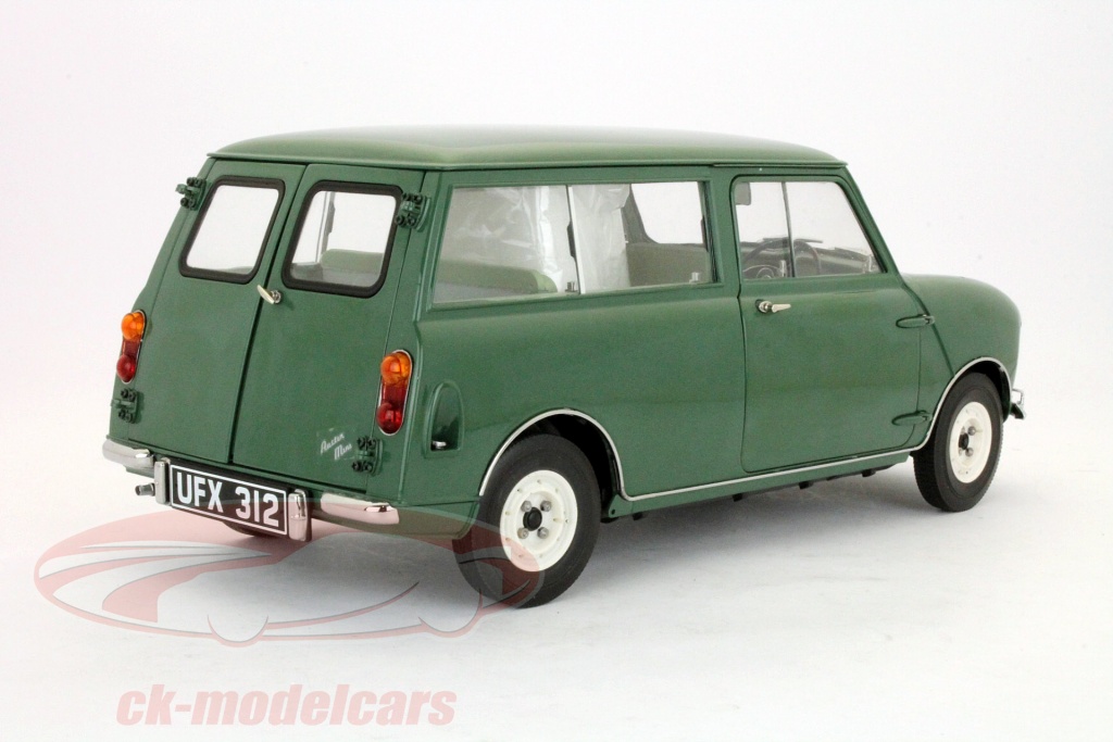 Sun Star Models 1:12 Austin Mini Countryman year 1963 green 5312 model ...
