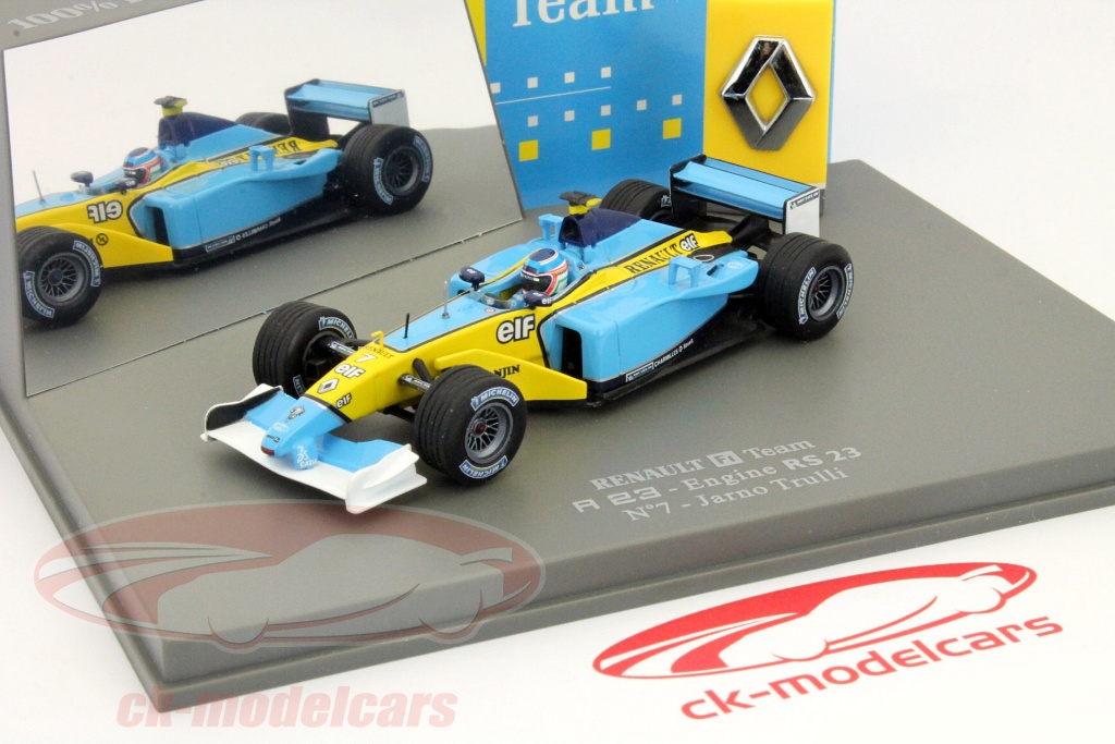 Universal Hobbies 1:43 Jarno Trulli Renault R23 formula 1 2003 UH ...