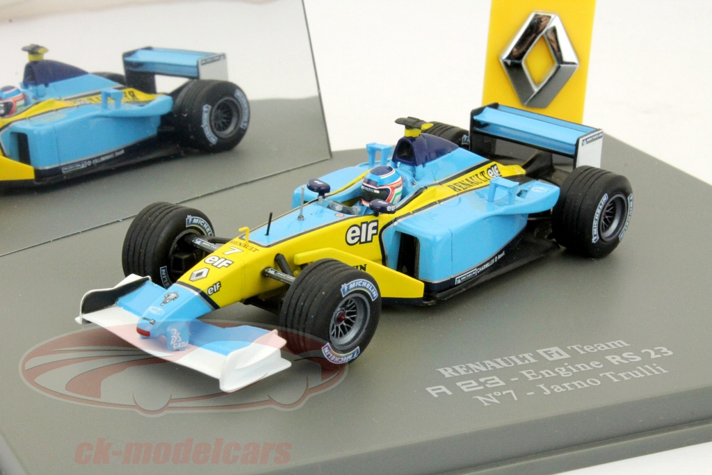 Universal Hobbies 1:43 Jarno Trulli Renault R23 formula 1 2003 UH ...